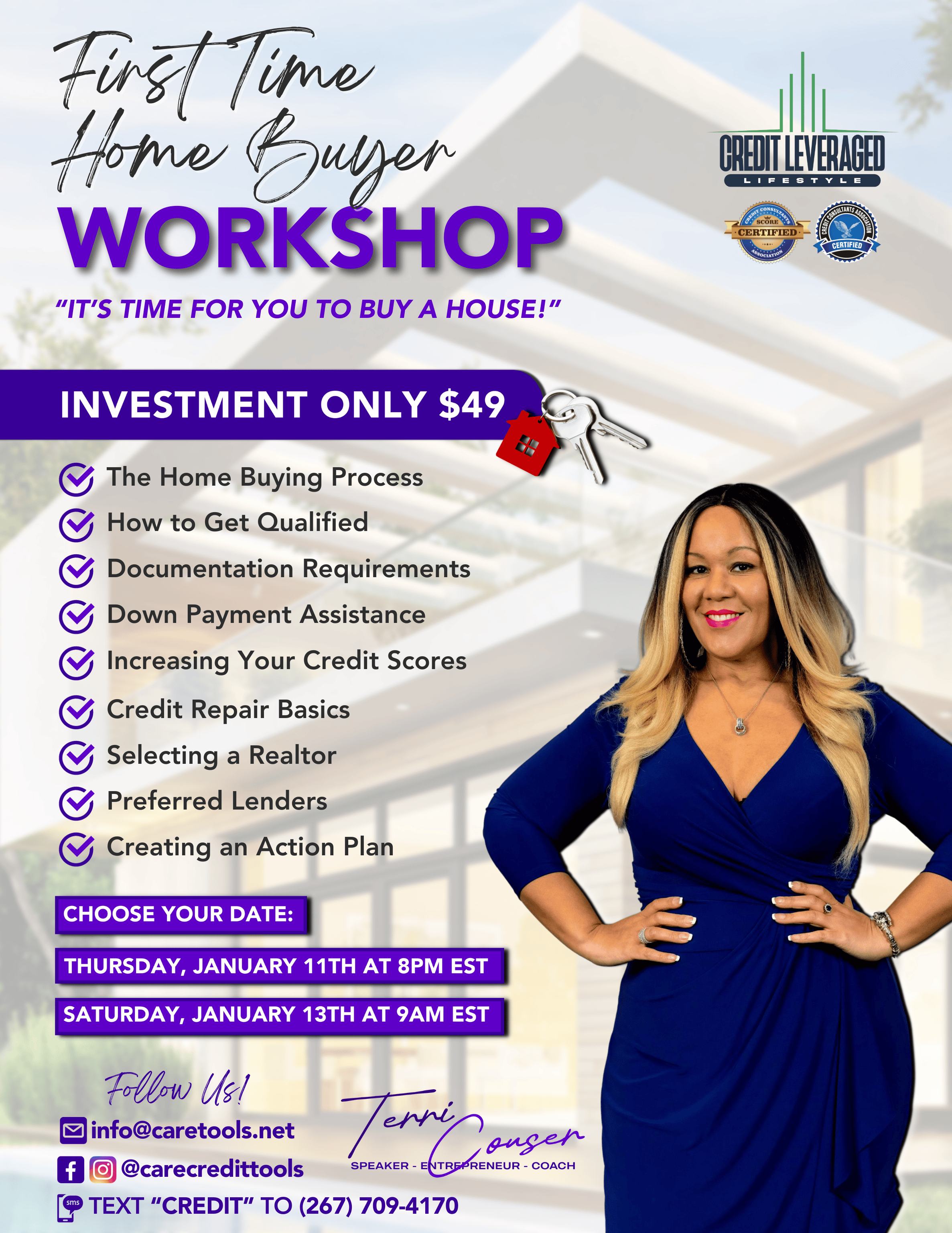 First Time Home Buyer Workshop | Terri Couser